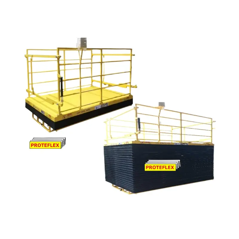 Proteção para mesa elevatória